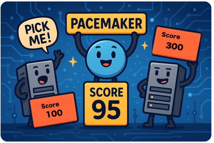 Pacemakerのスコアについて | DRBD Tech Info